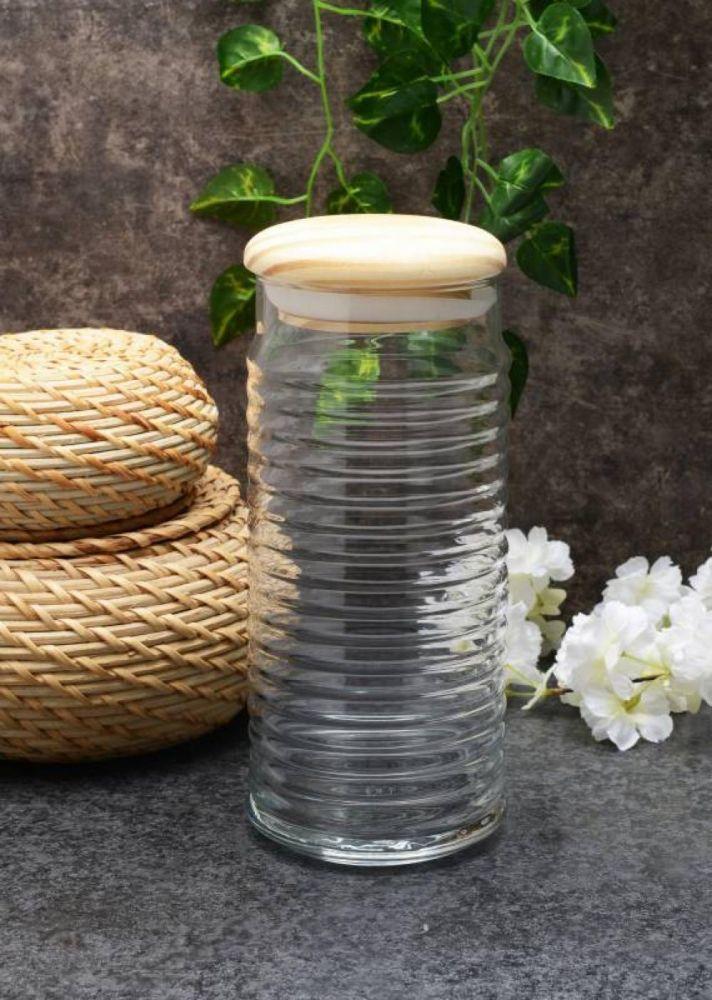 Paşabahçe 43183 Babylon Ahşap Kapaklı Kavanoz 1500 Cc - Şirin Kristal ...