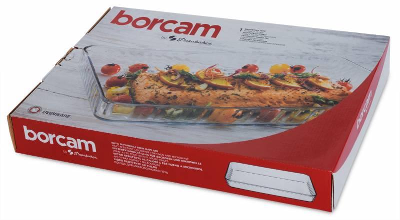 Paşabahçe 59204 Borcam Dikdörtgen Fırın Kabı 3800 Cc - Şirin Kristal ...