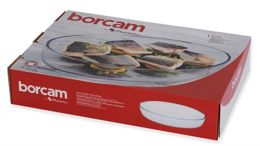 Paşabahçe 59074 Borcam Oval Tepsi 3200 Cc - Şirin Kristal | Paşabahçe ...