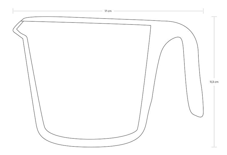 Paşabahçe 59176 Borcam Cam Ölçü Kabı 500 cc - Şirin Kristal | Paşabahçe ...