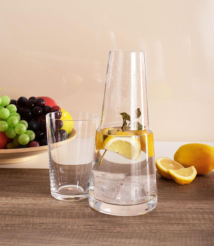 Paşabahçe 91127 El İmalatı Oasis Başucu Sürahisi - Şirin Kristal ...